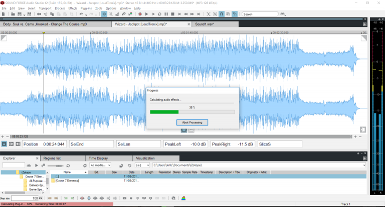 SOUND FORGE Audio Studio 12 review | FULLSYNC