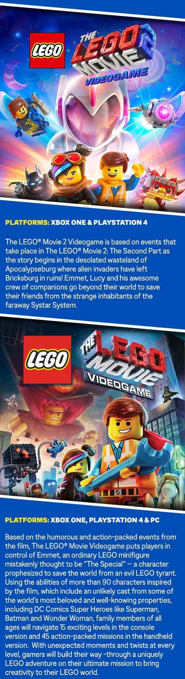 Explore Iconic Stories & Spectacular Worlds With LEGO