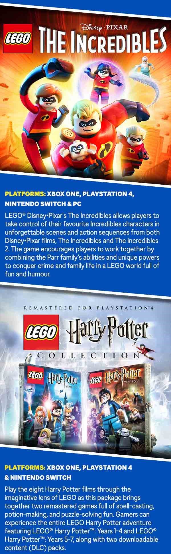 Explore Iconic Stories & Spectacular Worlds With LEGO