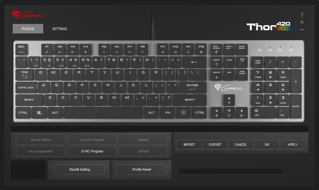 Thor 420 RGB slim mechanical keyboard review | FULLSYNC