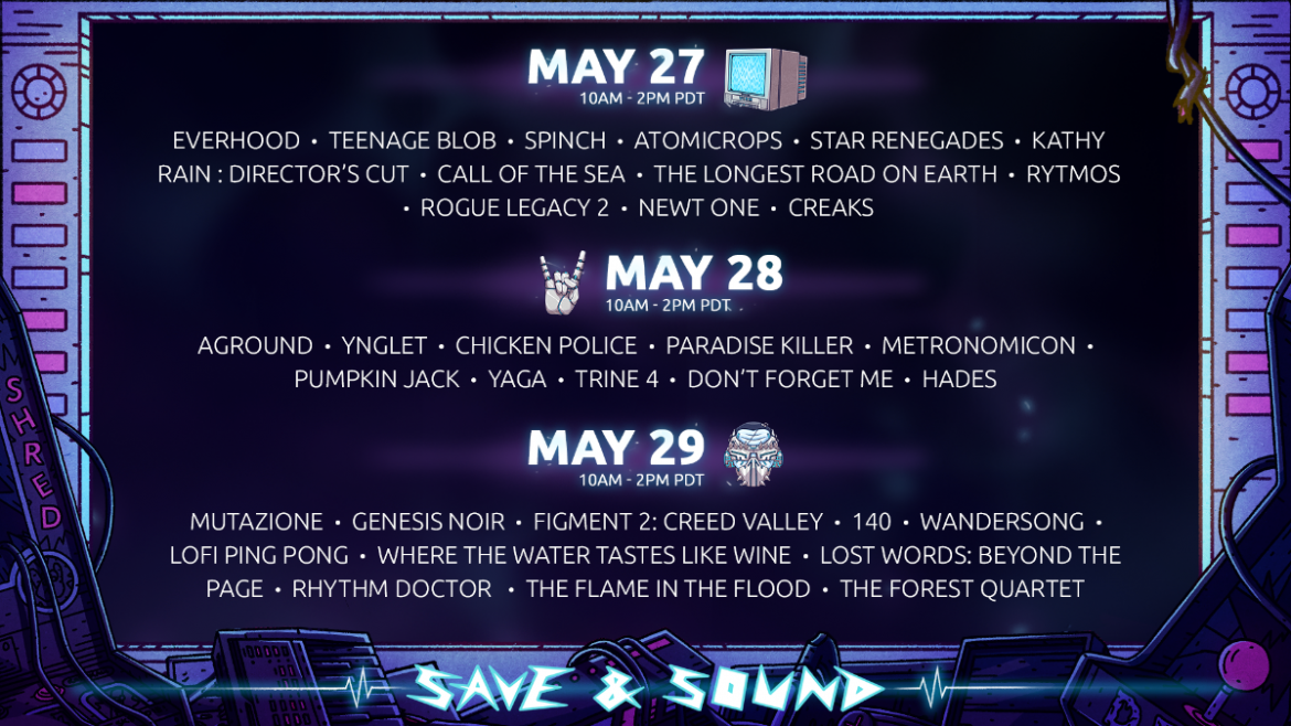 Save and Sound kicks off this weekend with sales on Steam | FULLSYNC
