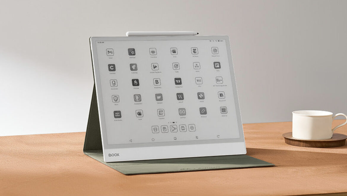 BOOX Note Max with 13.3-inch e-ink display now available worldwide ...