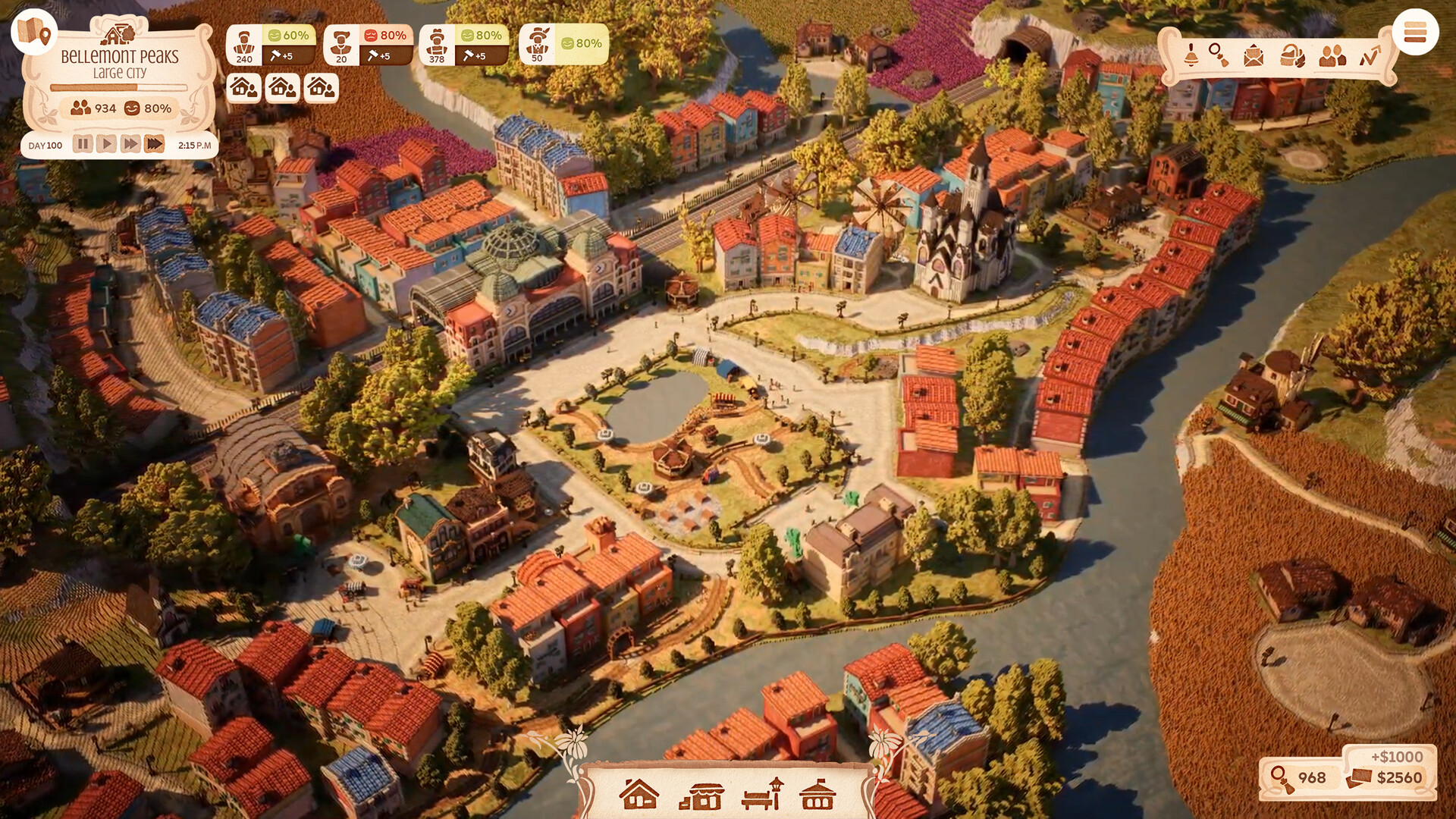 Town to City brings cosy, grid-free city building to PC in 2025 | FULLSYNC