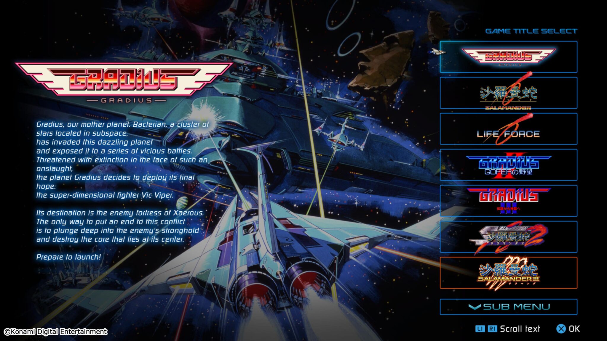 Gradius ORIGINS lands August 7th with 18 arcade classics and modern ...