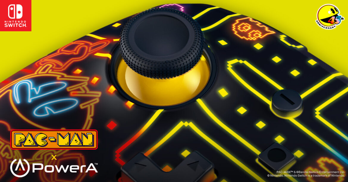 PowerA unveils official PAC-MAN accessories for Switch and Xbox to ...