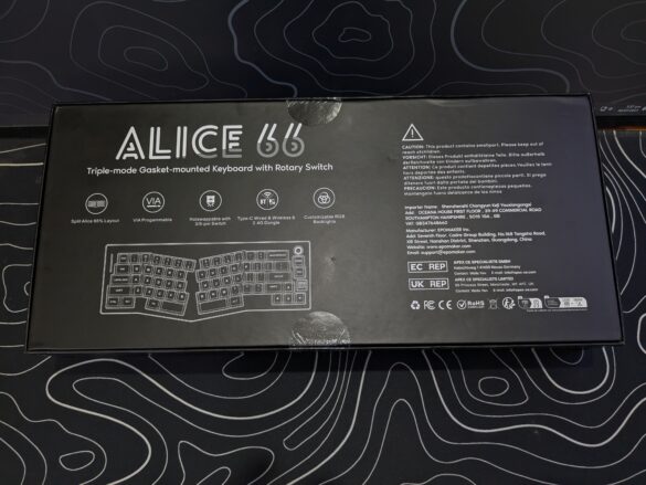 EPOMAKER Alice 66 keyboard review: Comfy typing with cool looks | FULLSYNC