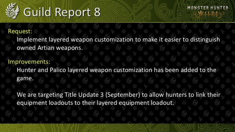 Monster Hunter Wilds Guild Reports recap: Capcom responds to feedback, but PC issues remain ...