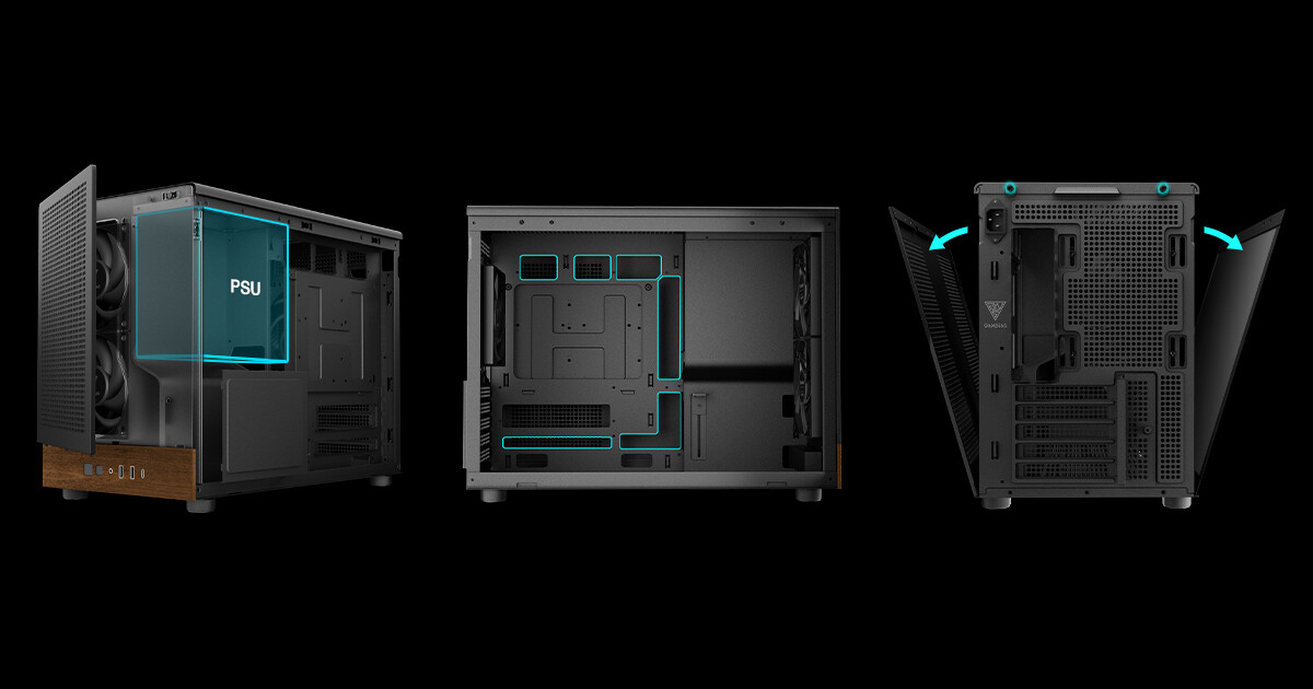 Gamdias ATHENA M4M Series: Stylish compact PC cases with powerful ...